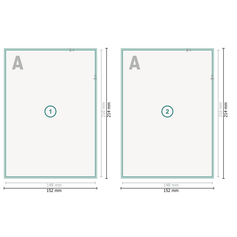 Zaproszenia format pionowy, A5, A5 w Onlineprinters